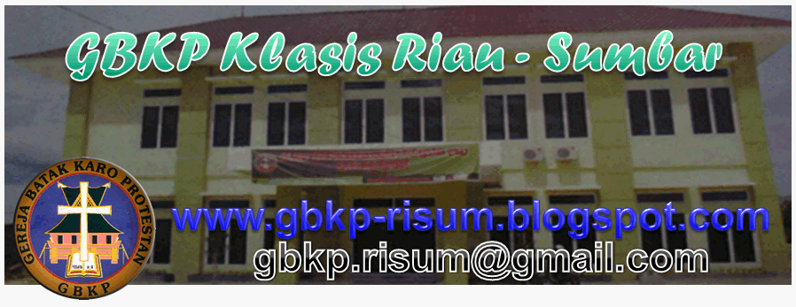 Logo Baru Blog GBKP Klasis Riau Sumbar | GBKP Klasis Riau Sumbar
