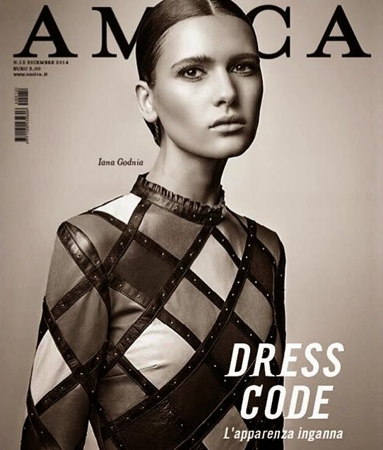 MAJOR MODEL WOMEN: IANA GODNIA SHOT by JEAN F CAMPOS for AMICA MAGAZINE