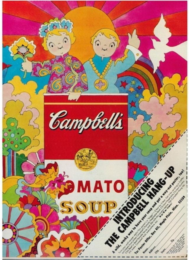 28 Colorful Psychedelic Advertisements From Between the 1960s and Early ...
