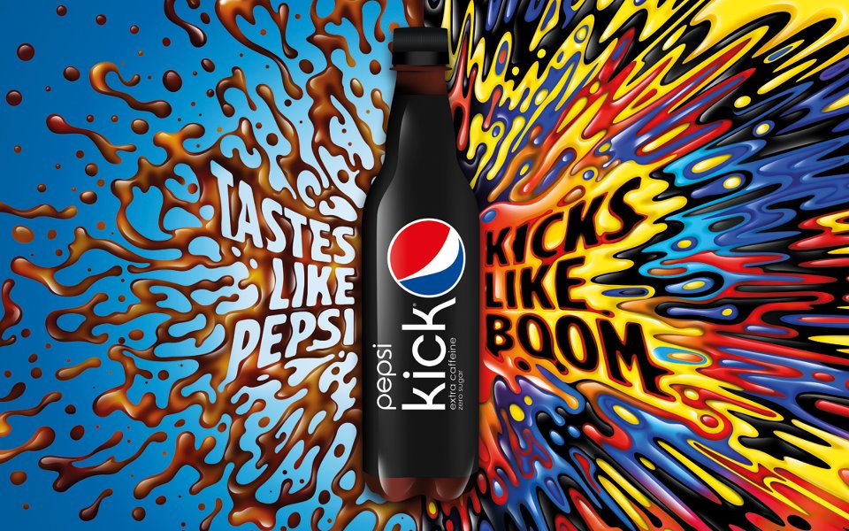 Marketing. Advertising. Copyright. : Pepsi Kick print visual - tastes ...
