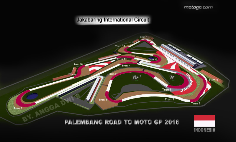 SENTUL INTERNATIONAL CIRCUIT 3D: DESAIN SIRKUIT JAKABARING PALEMBANG
