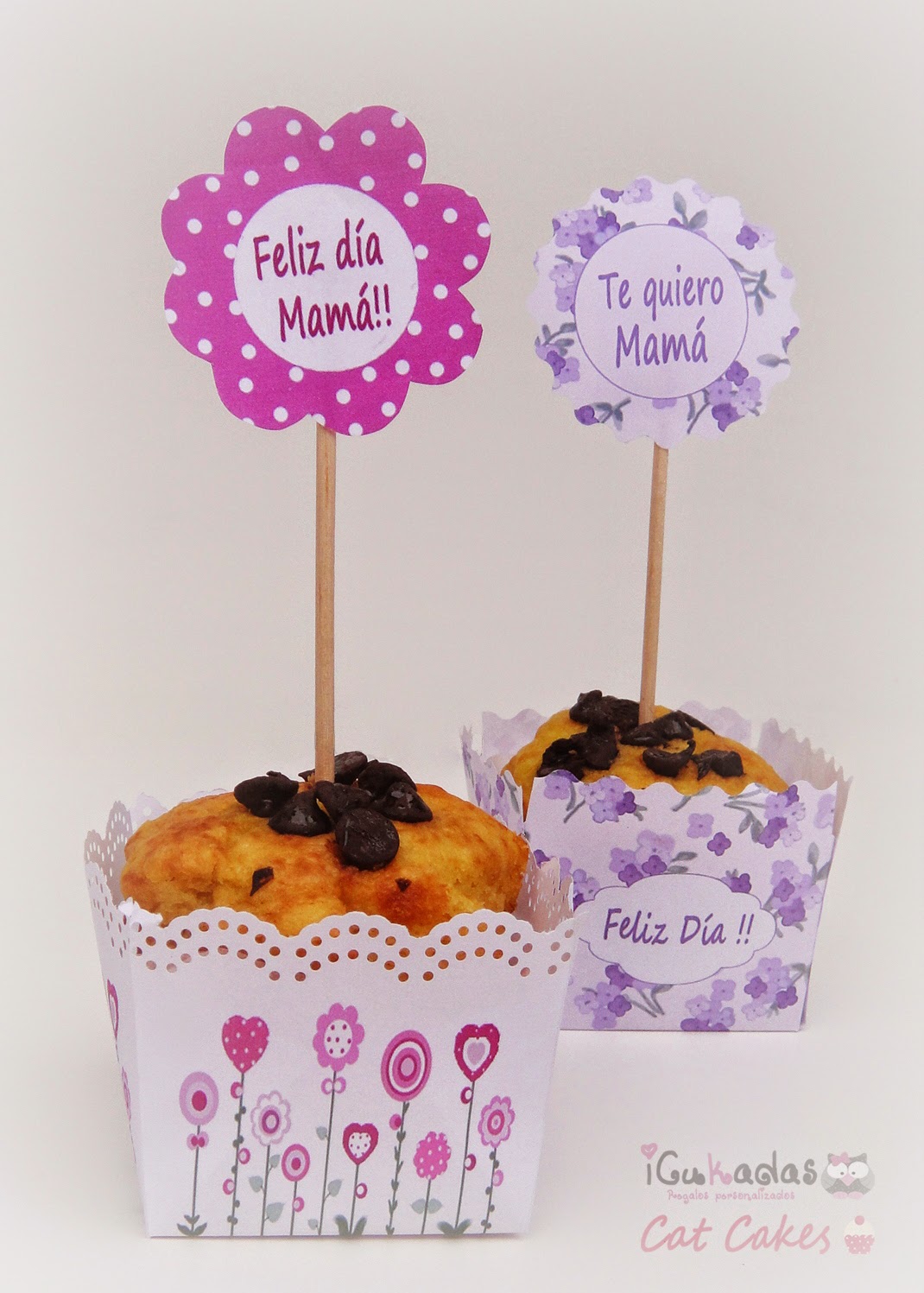 iCukadas: Muffins personalizados para el Día de la Madre