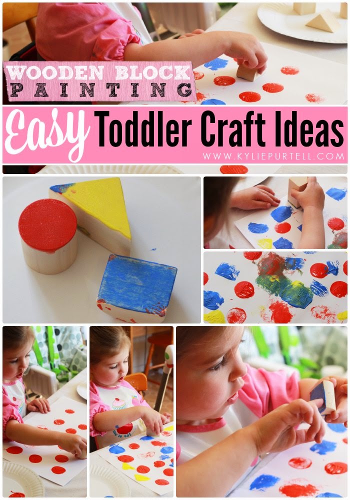 Easy Toddler Craft Ideas Block Painting For The Kids easy-toddler-craft-ideas-block-painting-for-the-kids
