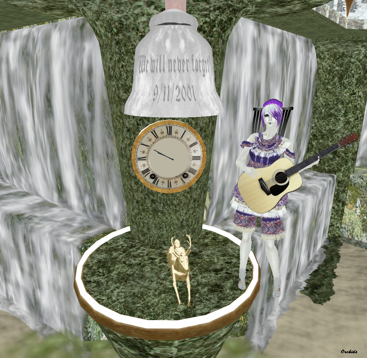 Observing 9/11 in Second Life- Dedicated to those who fell and to those ...