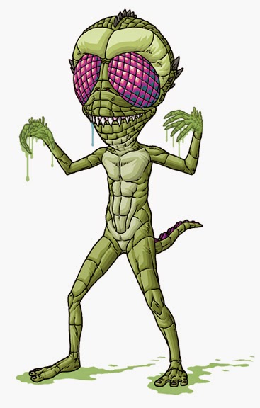 yog-blogsoth: SLIME CREATURE FROM OUTER SPACE