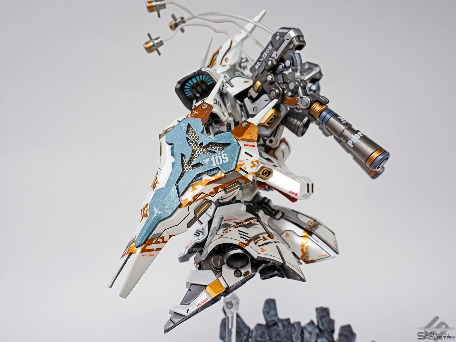 Custom Build: SD Resin Kit Sazabi Arch Angel