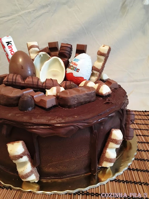 Cozinha pra 3: Bolo Kinder