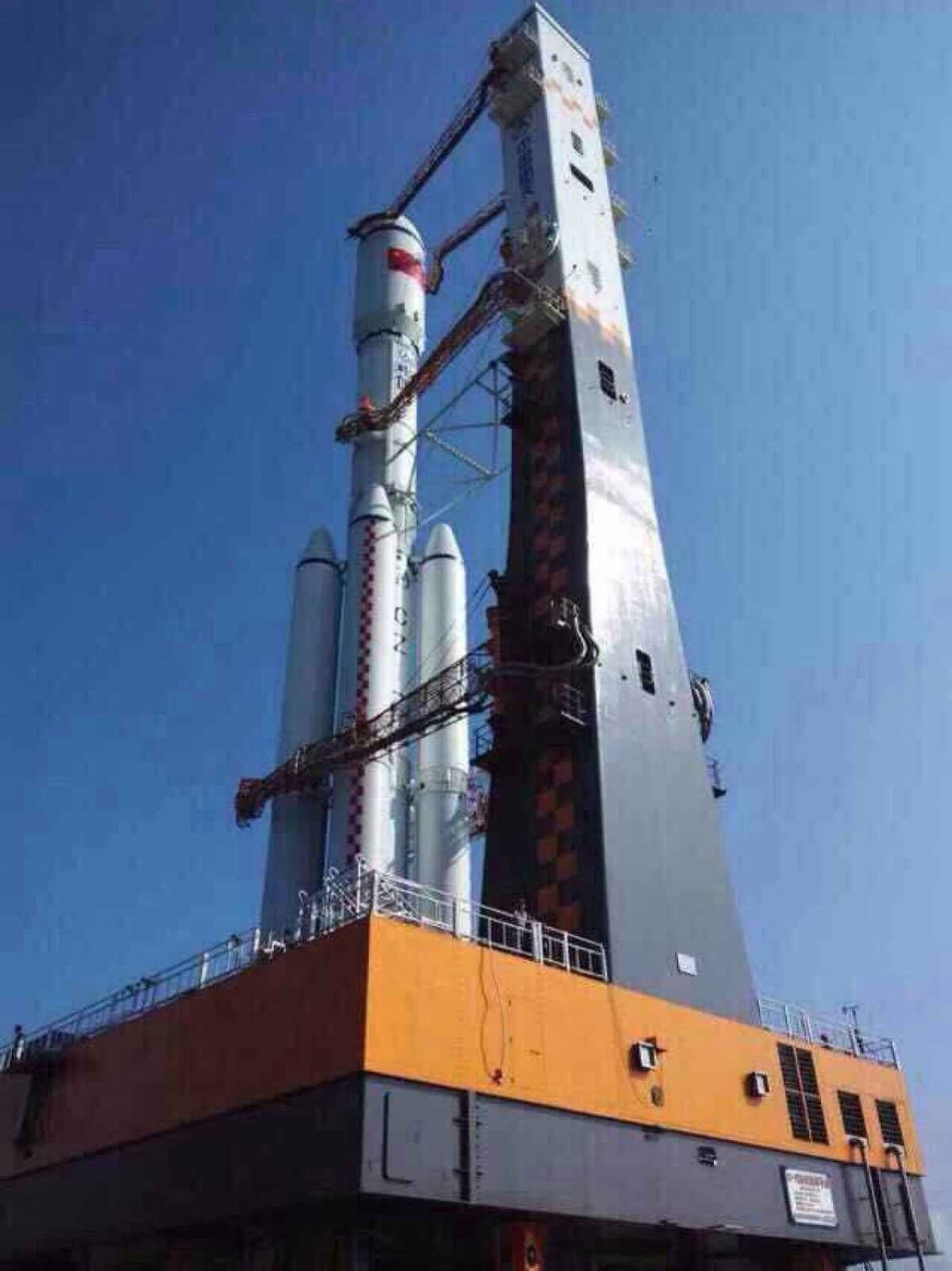 China delayed todays launch of the Long March 6 Rocket which first in a ...