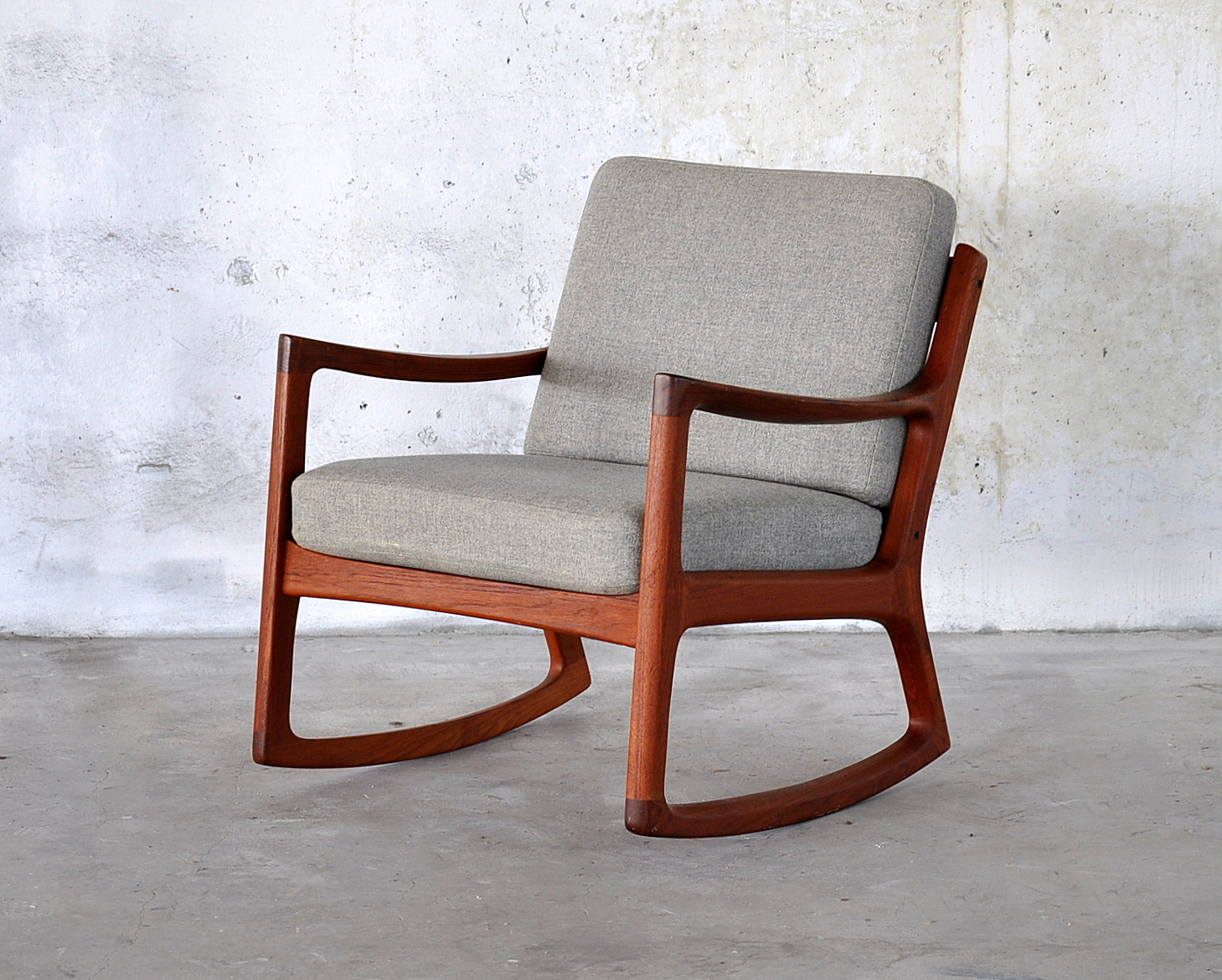 SELECT MODERN: Ole Wanscher Teak Rocking Chair