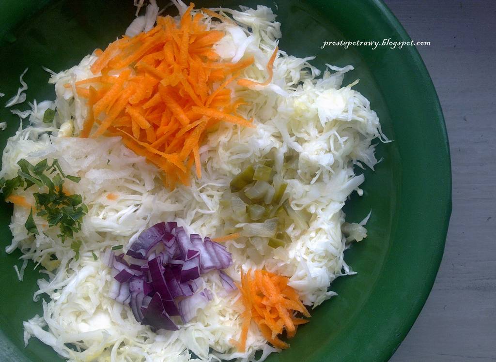 Proste Potrawy: Surówka z białej kapusty