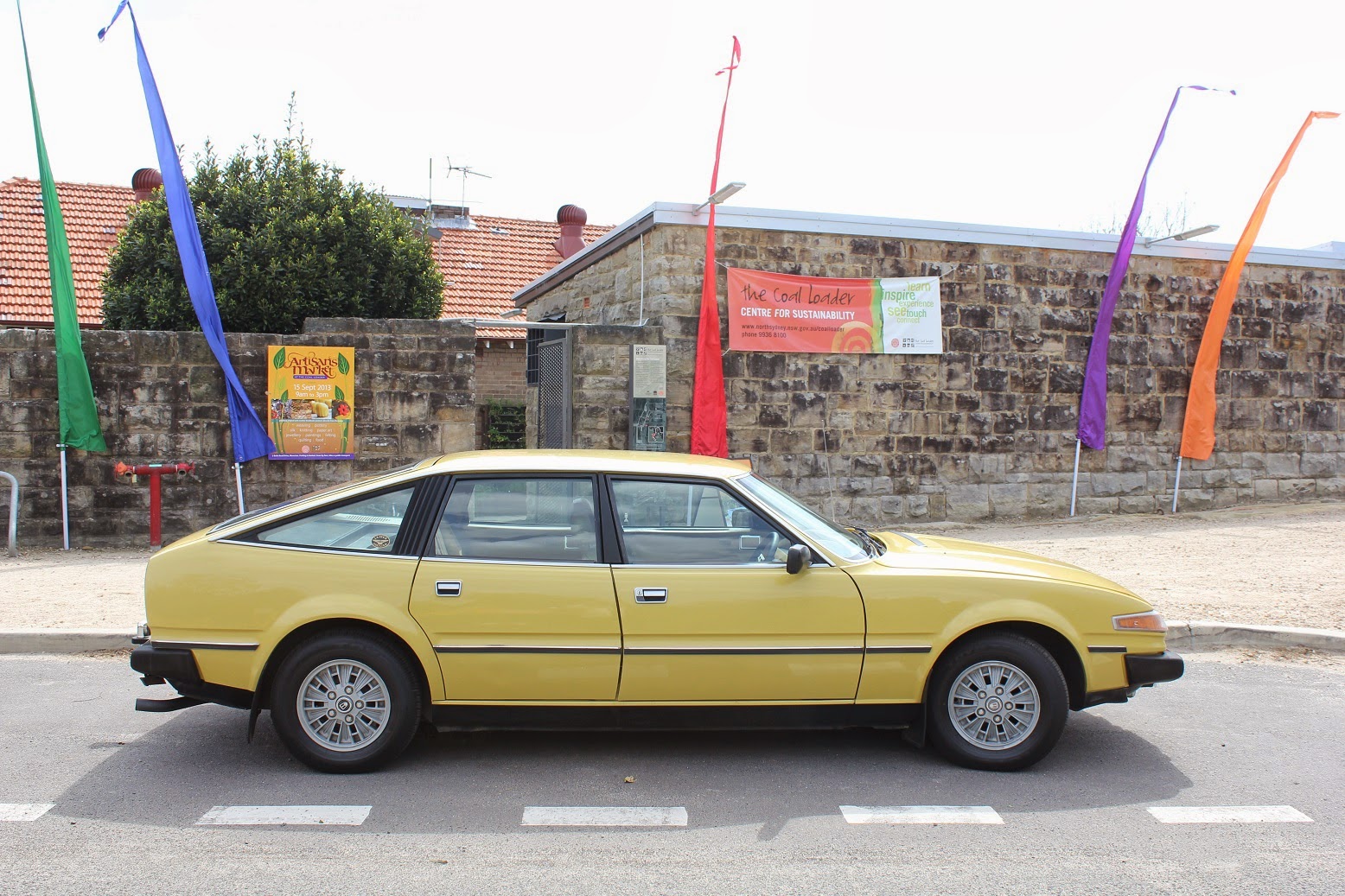 Aussie Old Parked Cars: 1979 Rover SD1 3500