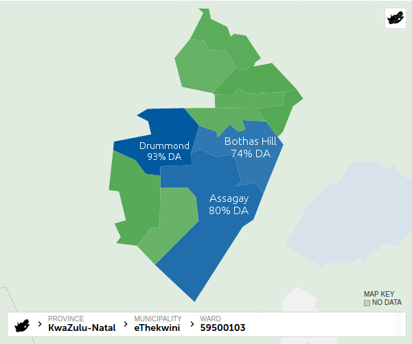OpenTangent: South African Elections: Ethekwini Ward Corruption