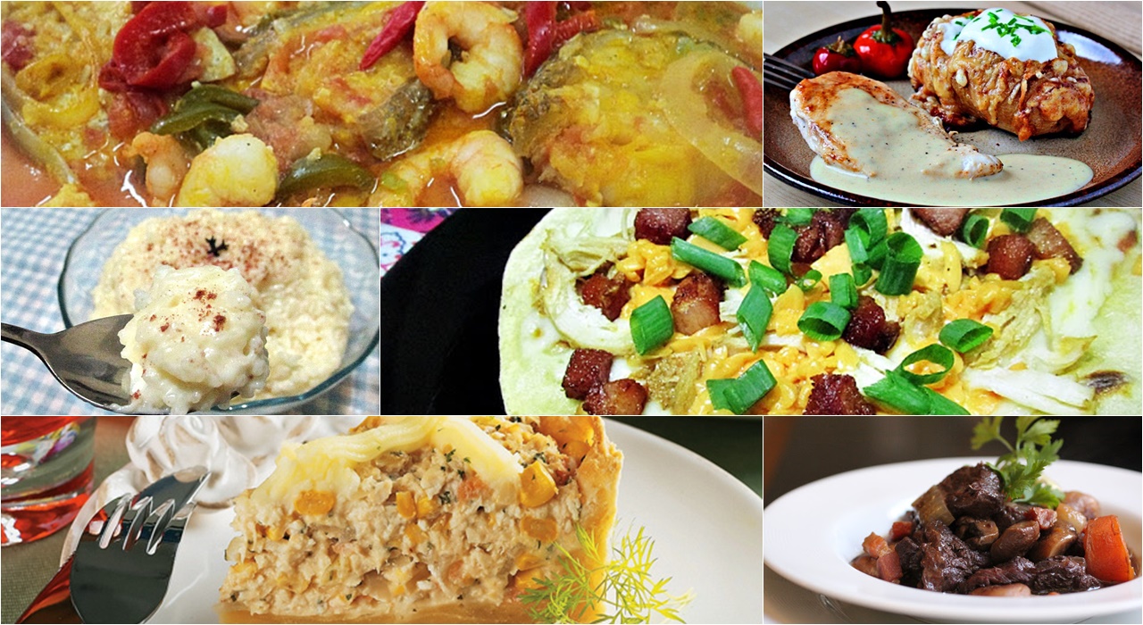 Os 15 melhores pratos para o seu almoço ou jantar - Amando Cozinhar ...