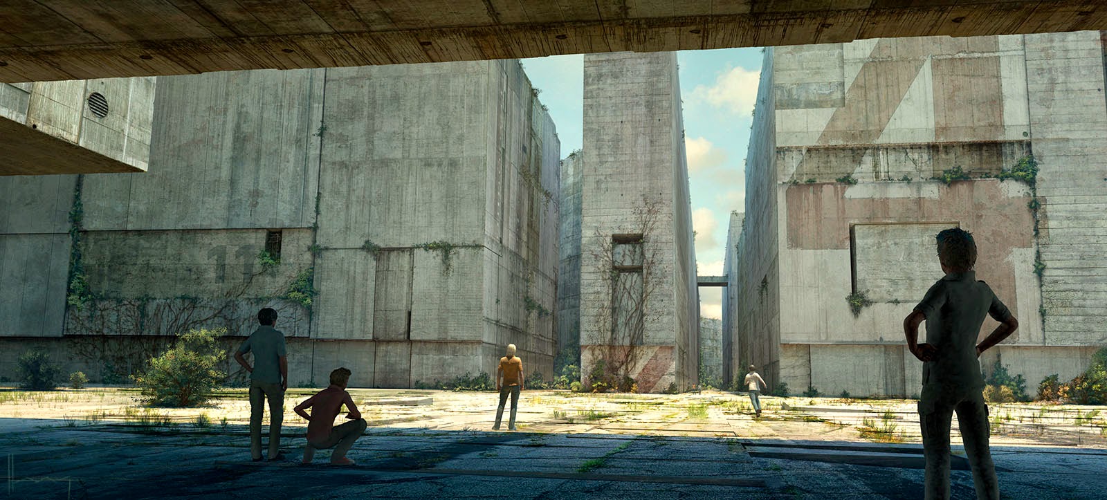THE MAZE RUNNER Concept Art by Wayne Haag is Twisted Beauty « Film Sketchr