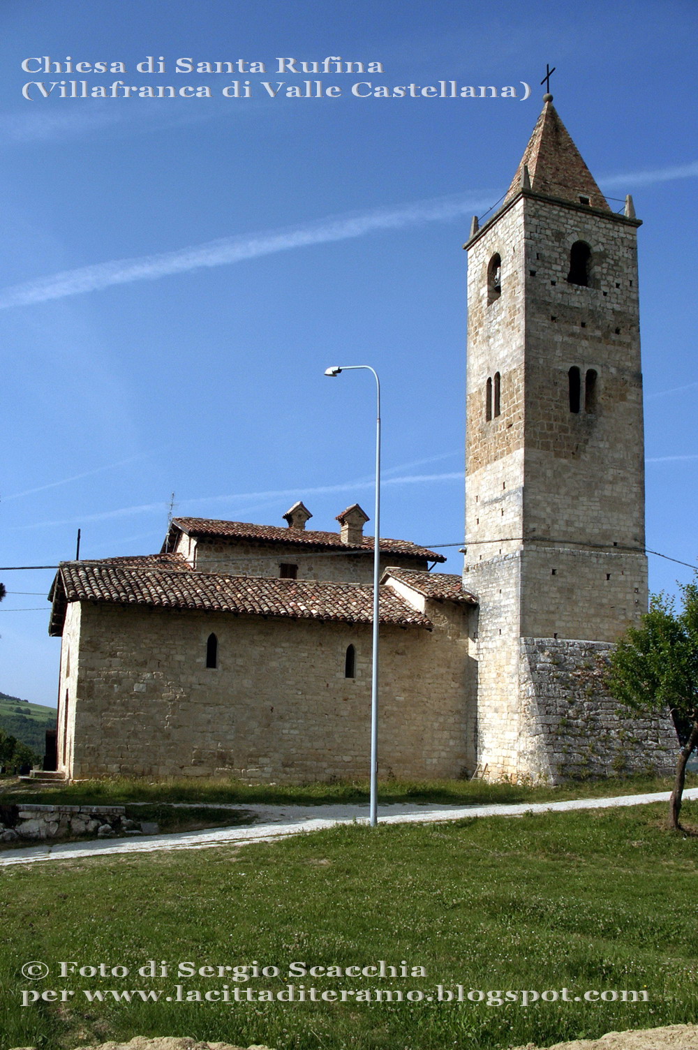 Pensieri Teramani: Chiesa di Santa Rufina a Villafranca di Valle Castellana