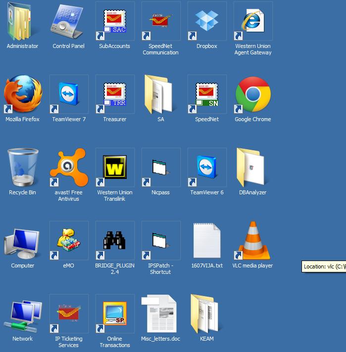 AIPEU Gr C, Solapur: Resizing the Windows Vista Icons