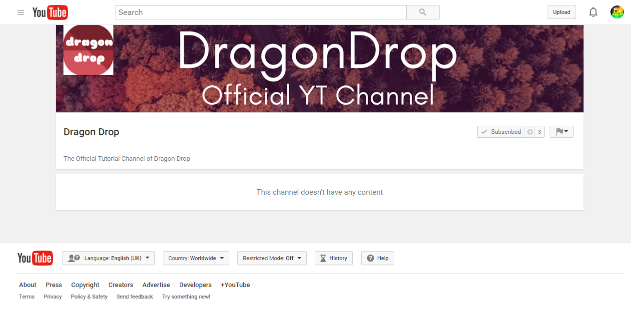 DragonDrop Developent Blog