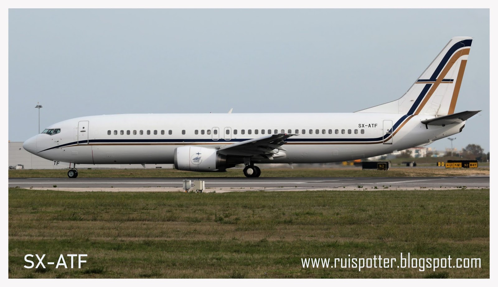 AVIAÇÃO - PLANE SPOTTING - PORTUGAL: SX-ATF - GainJet Aviation - Boeing ...