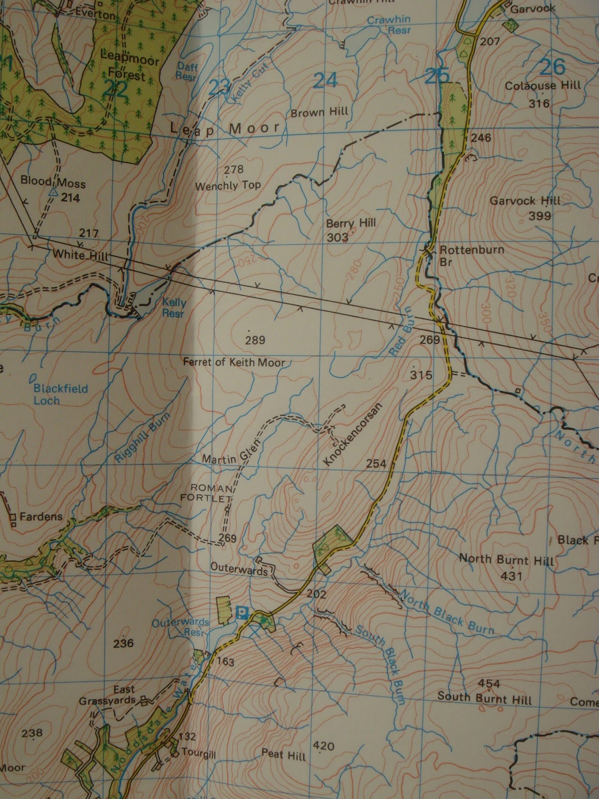 Cycling Meditations: Travelling the Old Largs Road: Drumfrochar to ...