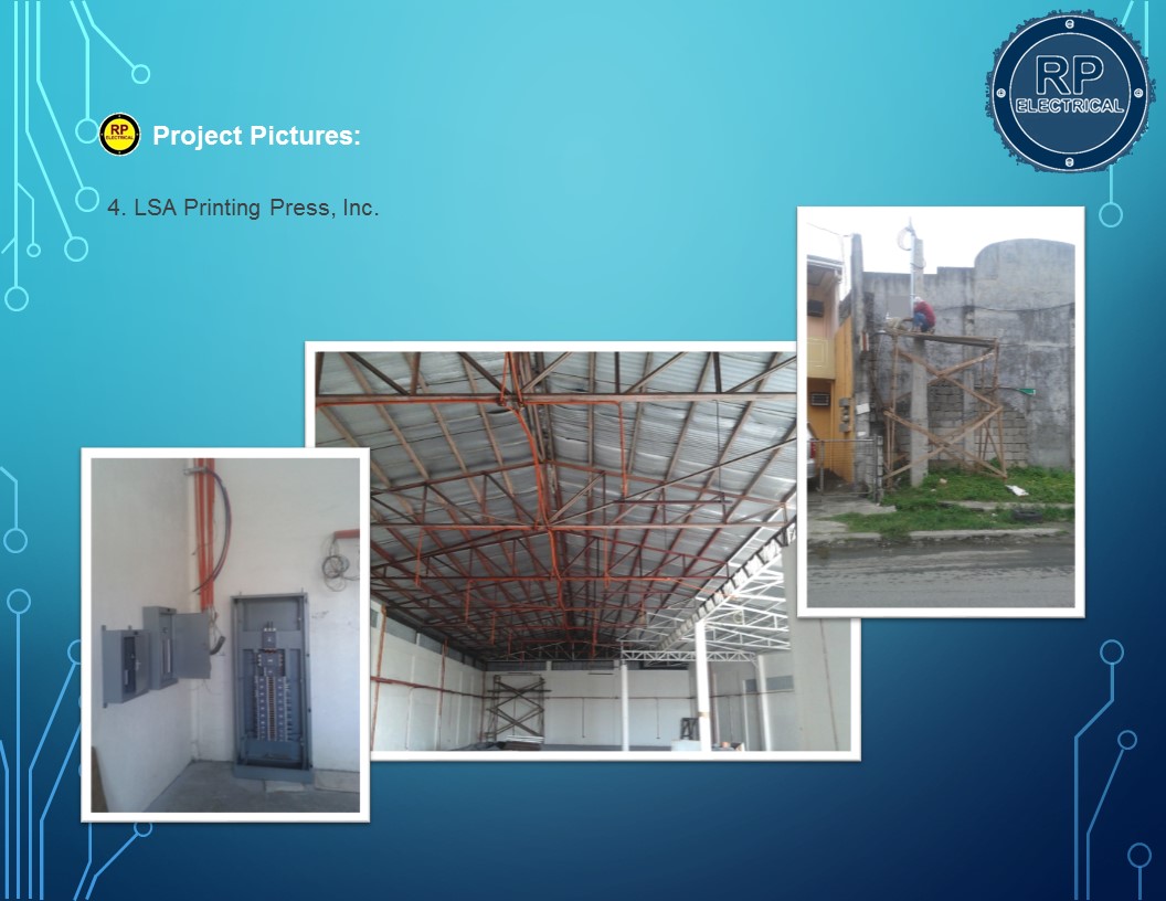 RP ELECTRICAL CONTRACTOR: COMPANY PROFILE