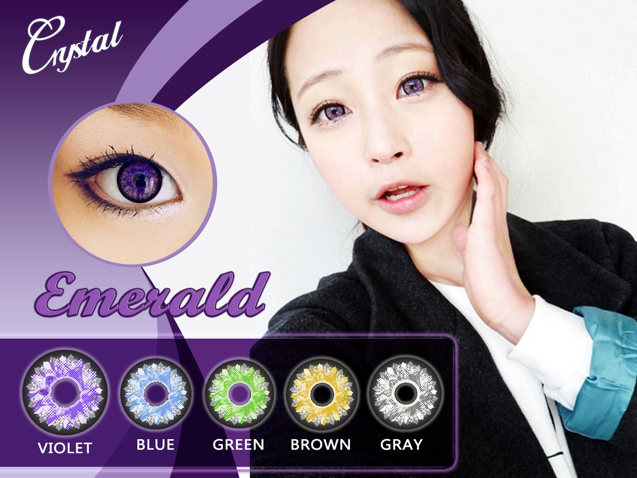 Sweet Little Bits: NEW: Crystal Contact Lens!