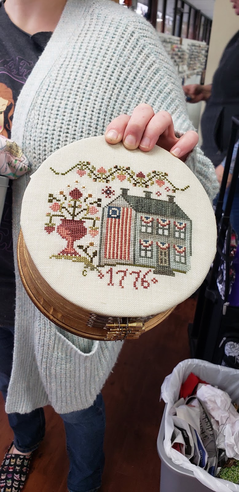 One Slow Stitcher: Fully Finished Object