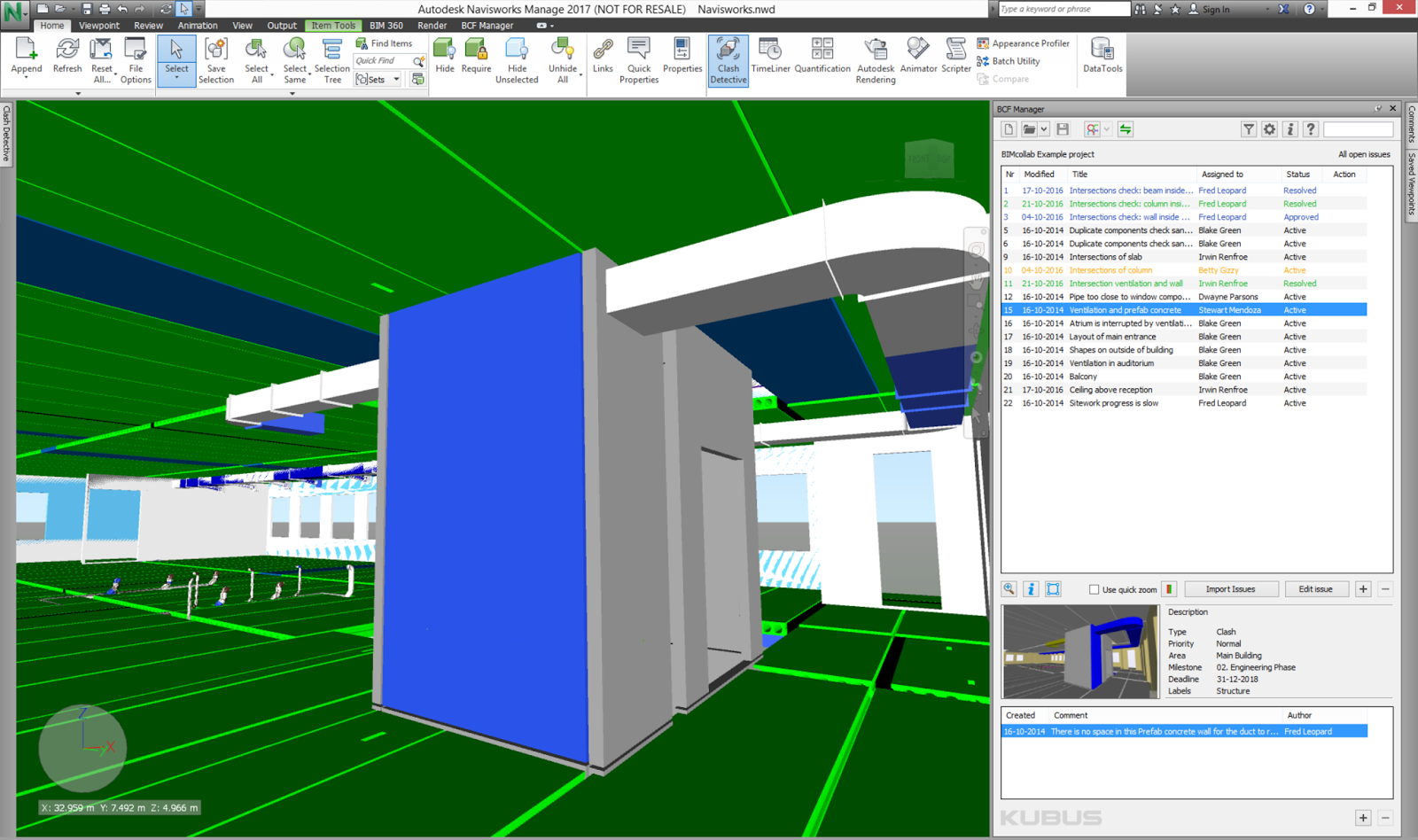 Revit Add-Ons: BIMcollab BCF Manager for Navisworks Version 3.1