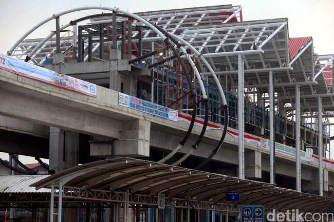 Foto: Wujud Stasiun Skytrain Bandara Soetta Yang Megah - Hot hits news