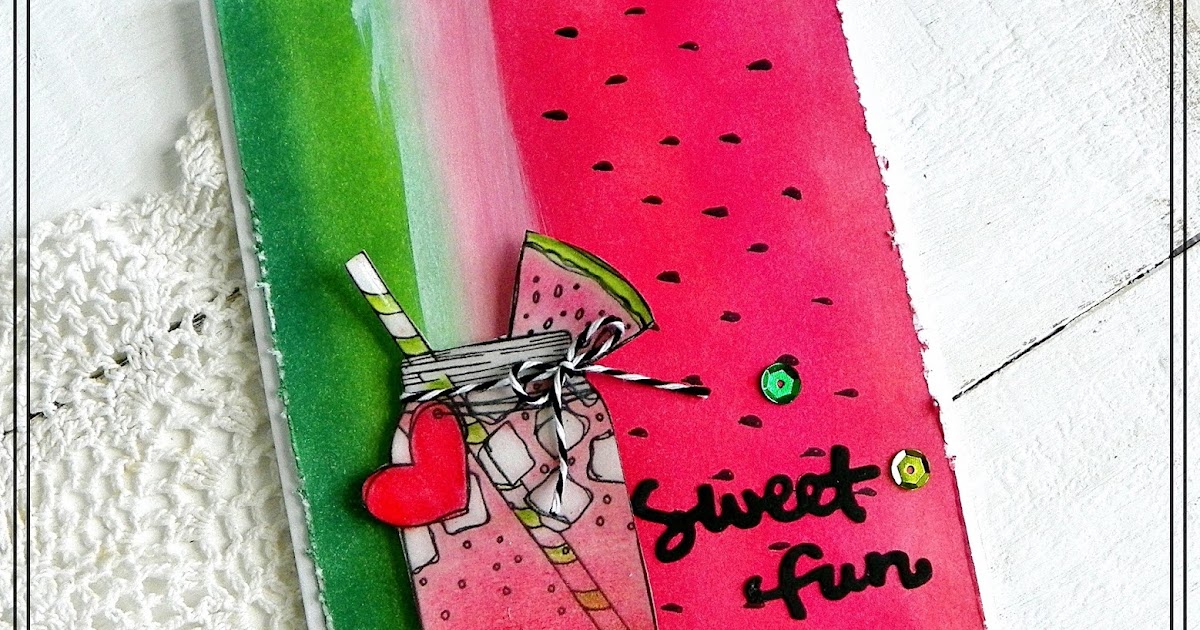 Shoregirl's Creations: Watermelon Cards