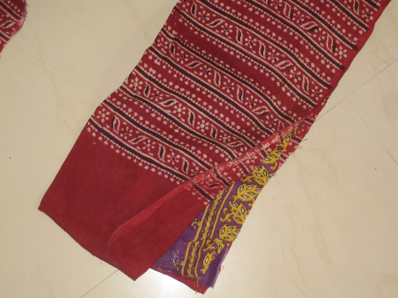 The Sunshine Corner: Recycling old sarees