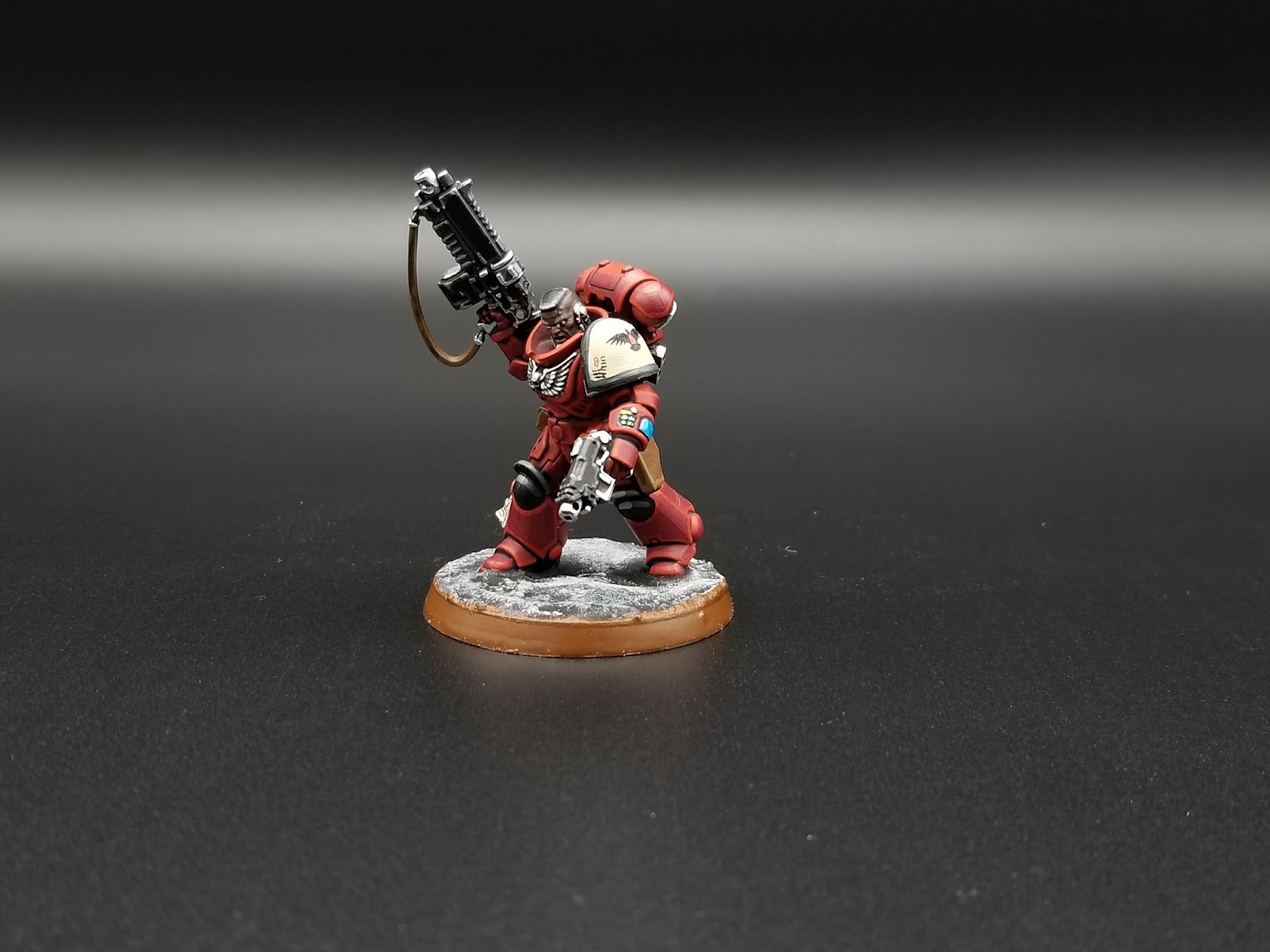 Tigurius's Omnis Arcanum Models: Blood Raven Primaris Lieutenants