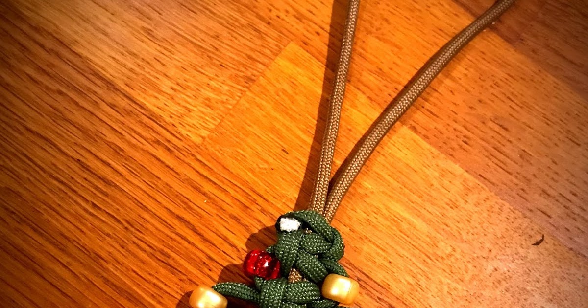 KV: Paracord Christmas Trees