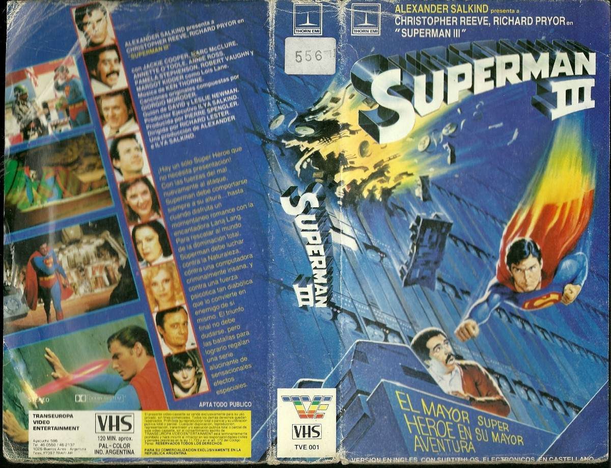 MÁS QUE CINE DE LOS OCHENTA: Superman III (1983, Richard Lester ...