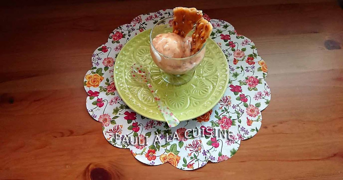 Pauli a la cuisine: Helado De Batata Con Crocante De Quicos Y Salsa
