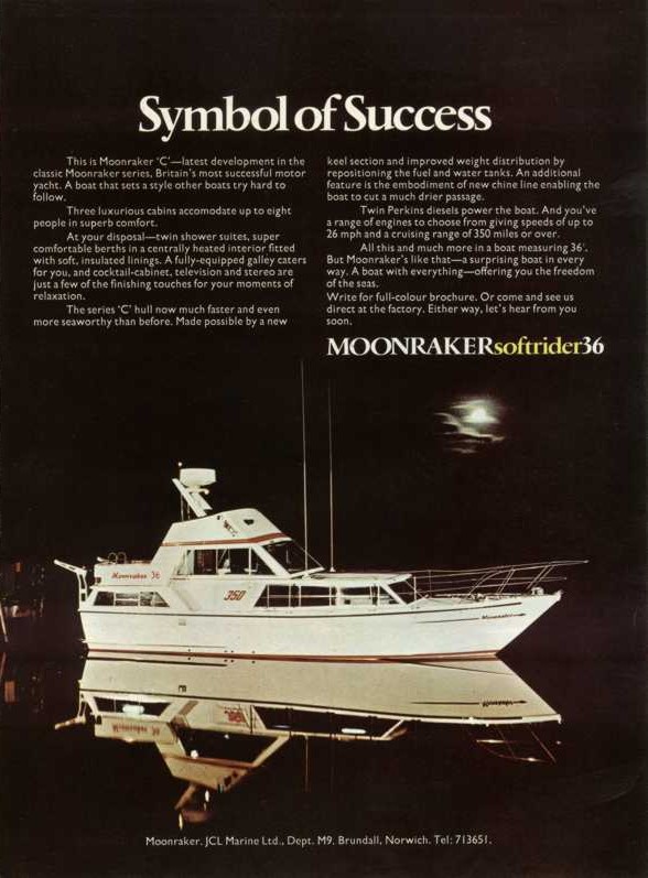 UK Marine Surveyor based in Preveza Greece.: Moonraker 36 Fast Cruiser