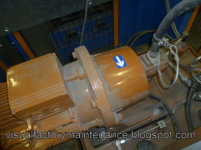 Visual Maintenance: Hydraulic pump / motor direction