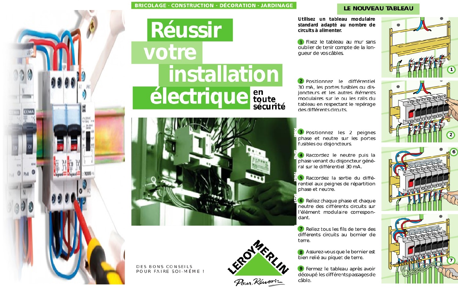 Réussir votre installation électrique - génie électronique
