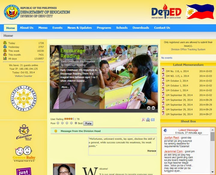 DepEd, Division of Cebu City | DEPED WEBSITES