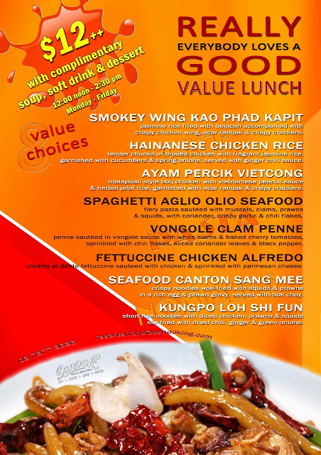 Lunch Promotion: Sanook's REALLY GOOD VALUE LUNCH - carolinemayling