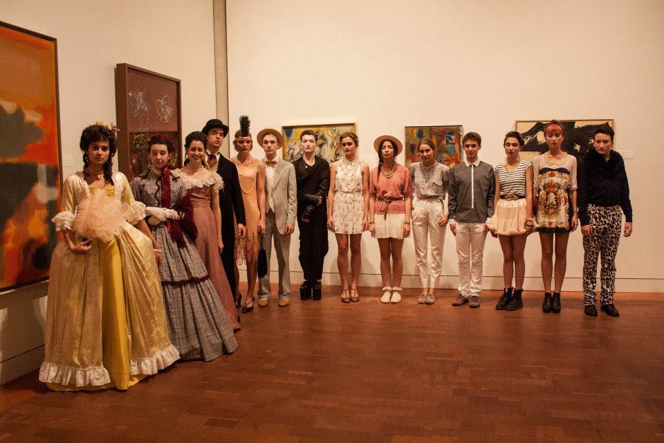 Contrast: French Fashion Show Photos + A look Behind the Scenes