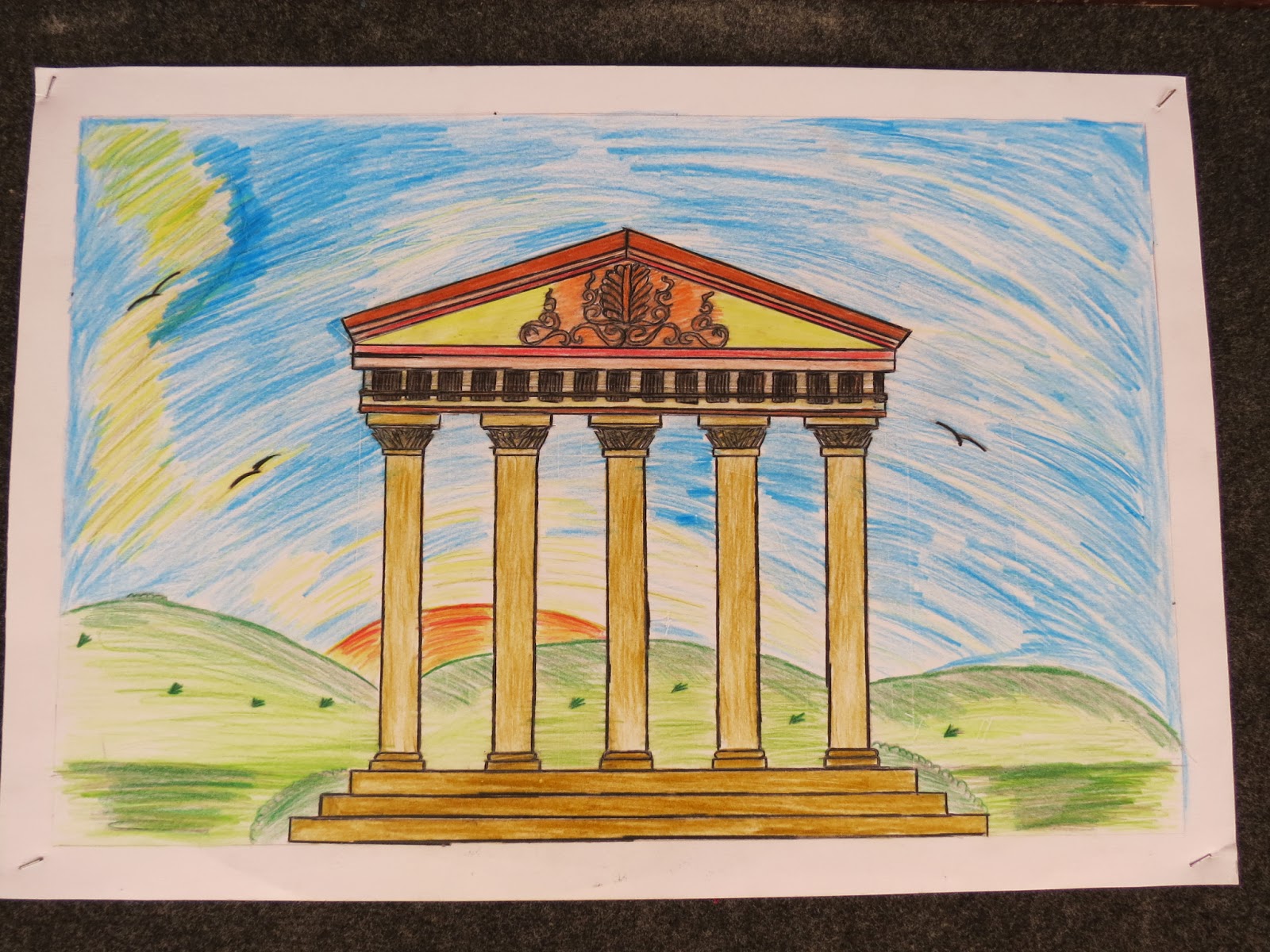 Desenhos Da Arte Grega - RETOEDU