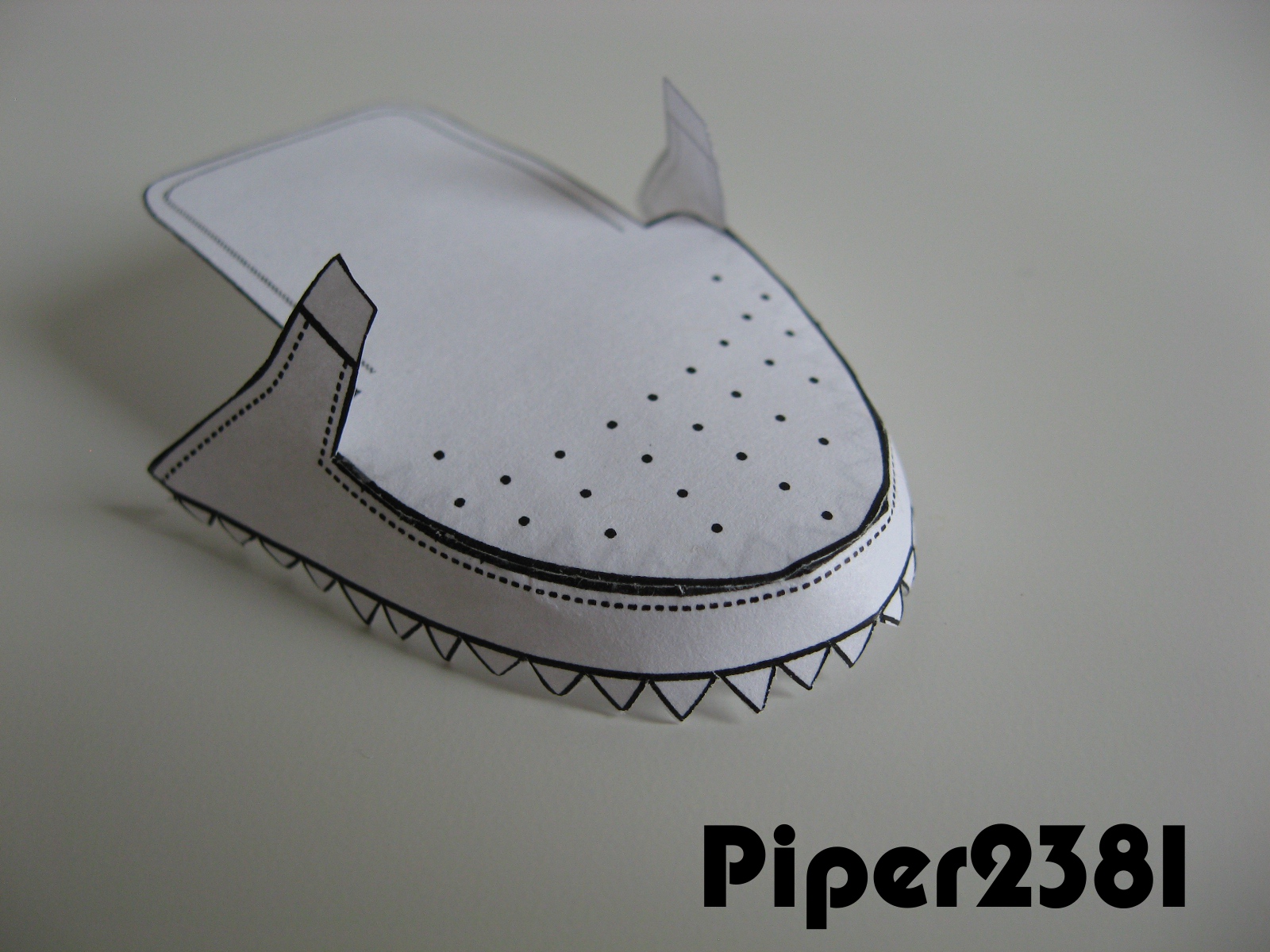 Piper2381: Nike Air Force 1 Papercraft