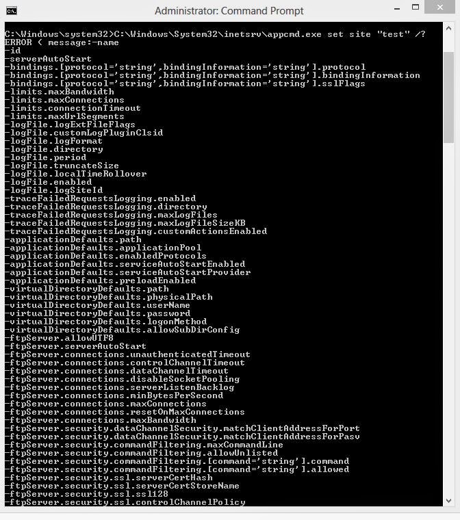 Naldo stuff: Agregar o Editar Binding en IIS con AppCmd.exe o C#