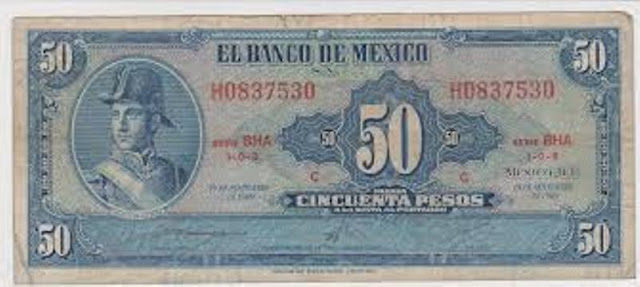 HGCyC: Historia, Genealogía, Ciencias y Curiosidades: Mexico: 50 pesos,
