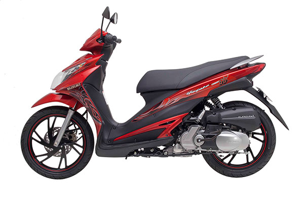 Suzuki Hayate FI Vietnam ~ Black and Silver