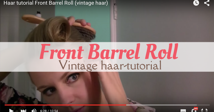 Vintage haar: Front Barrel Roll (video) - MizFlurry
