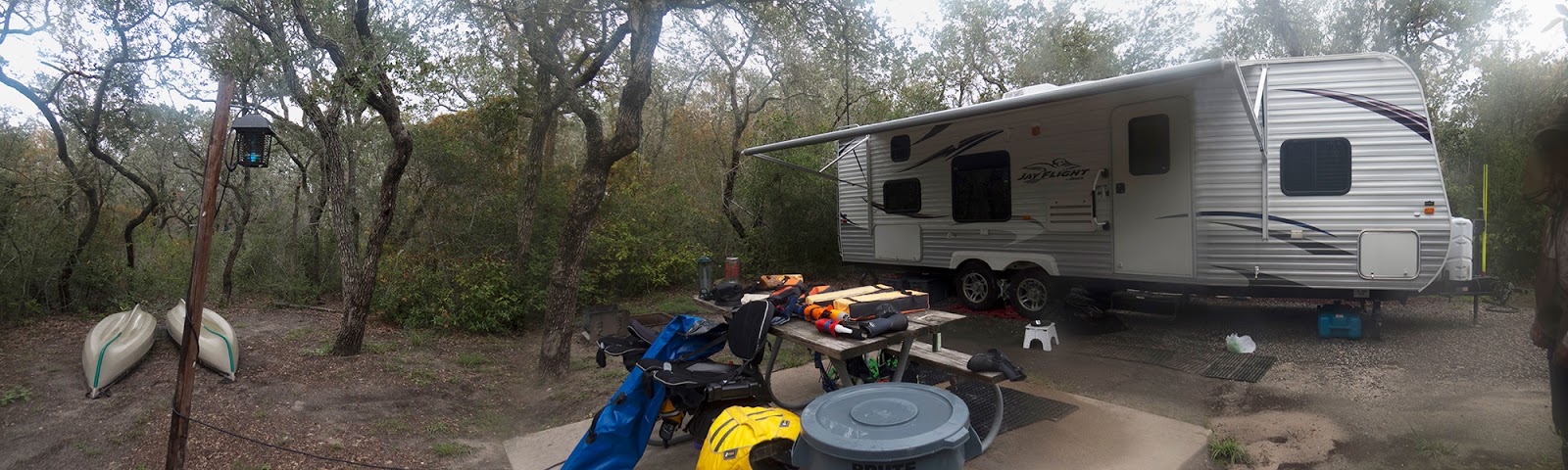 Edward Plumer: Camping at Goose Island State Park