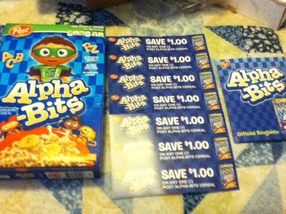 BzzAgent Review on Alpha-Bits Cereal