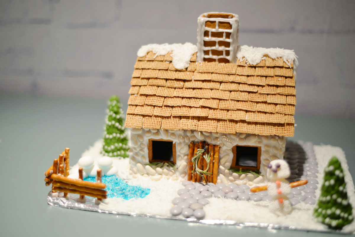 An English Cottage Gingerbread House - Rambling Renovators