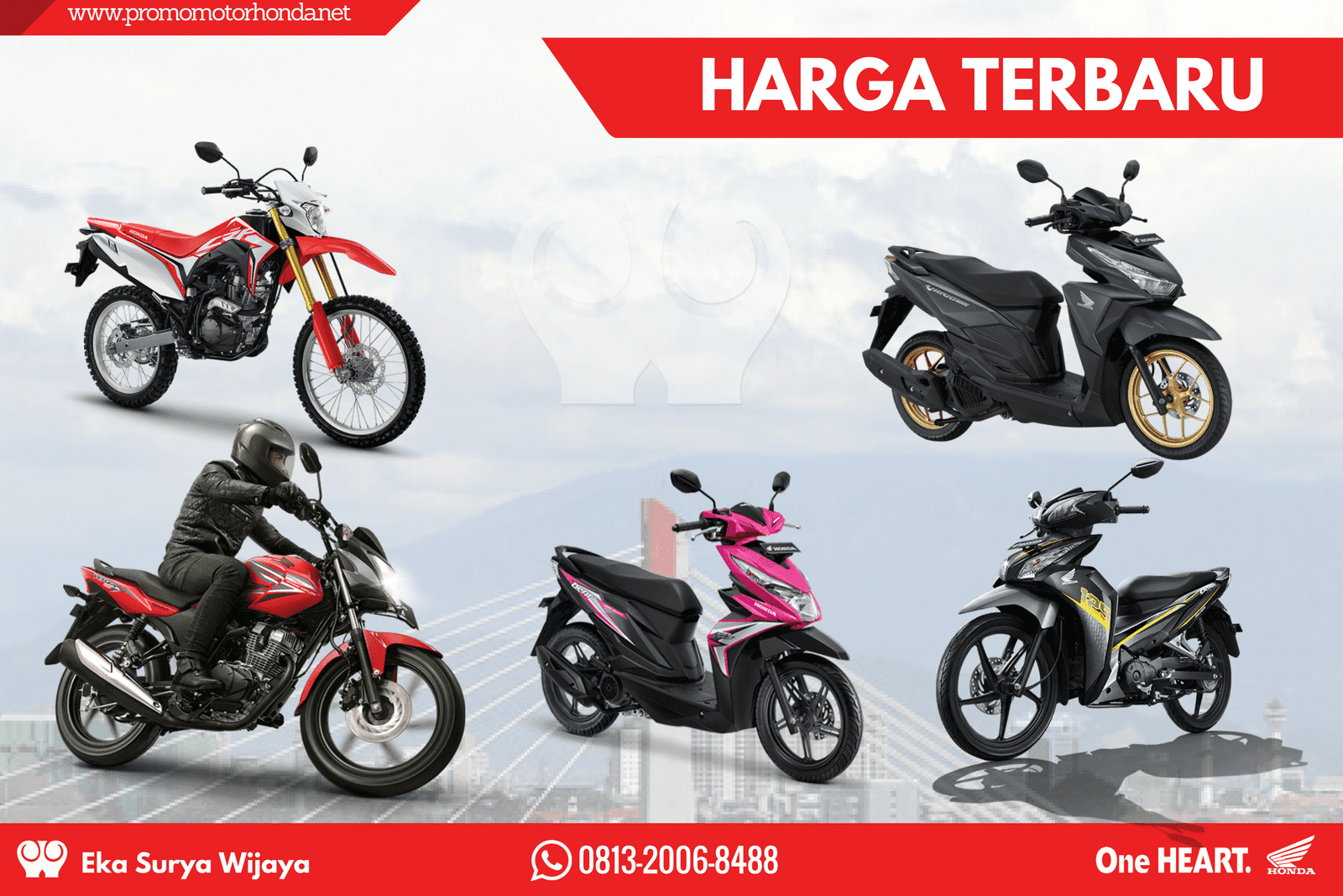 Harga Motor Honda Terbaru 2019 Bandung